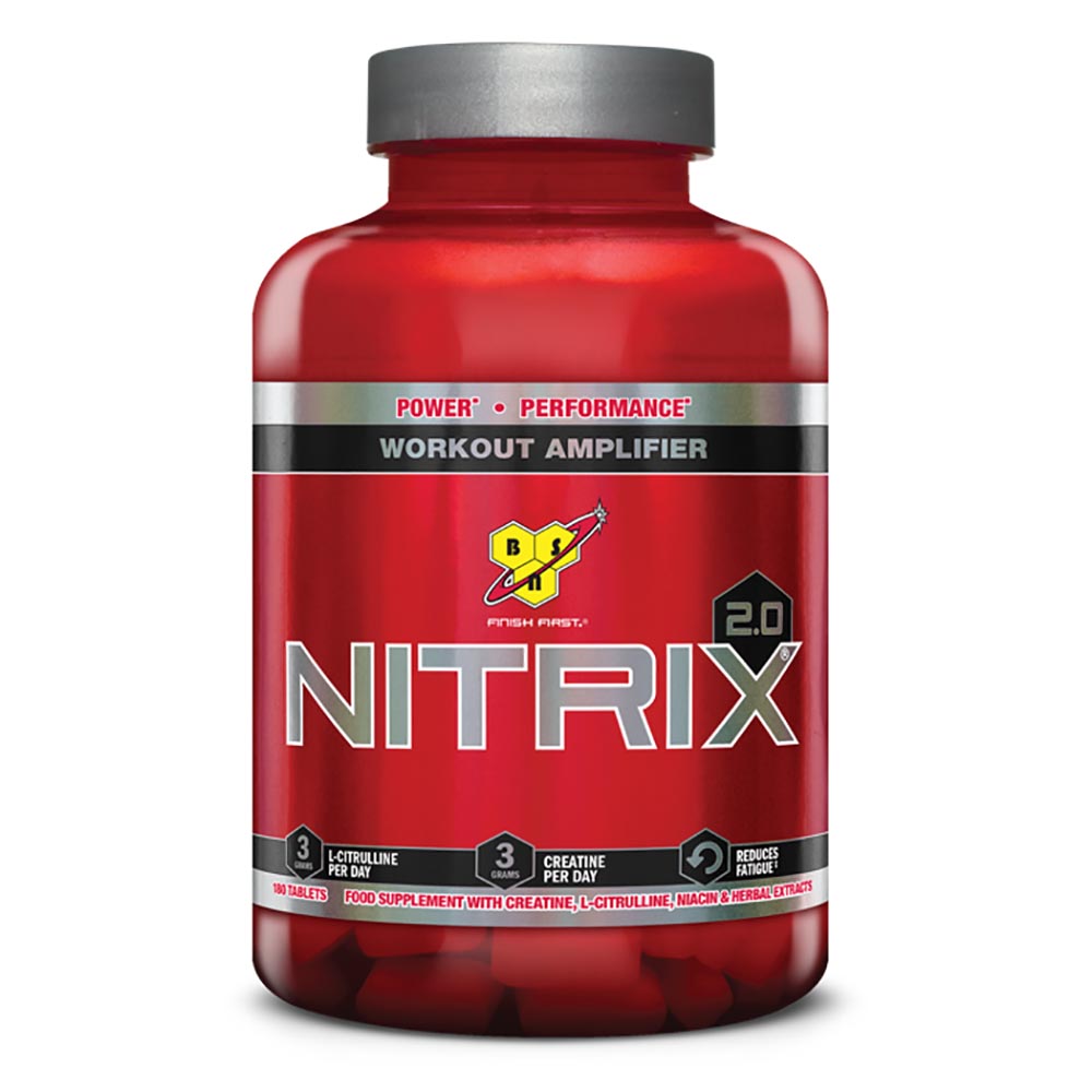 BSN Nitrix 2.0 180 Caps - Supplement Warehouse
