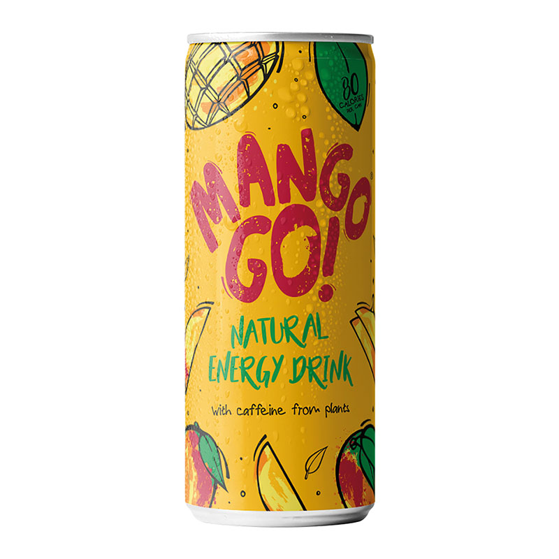 Mangogo Energy Drink 12 x 250ml - Supplement Warehouse