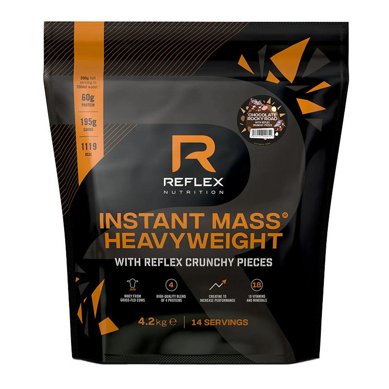 Reflex Nutrition Instant Mass Heavyweight - with Crunchy Pieces 4.2kg ...