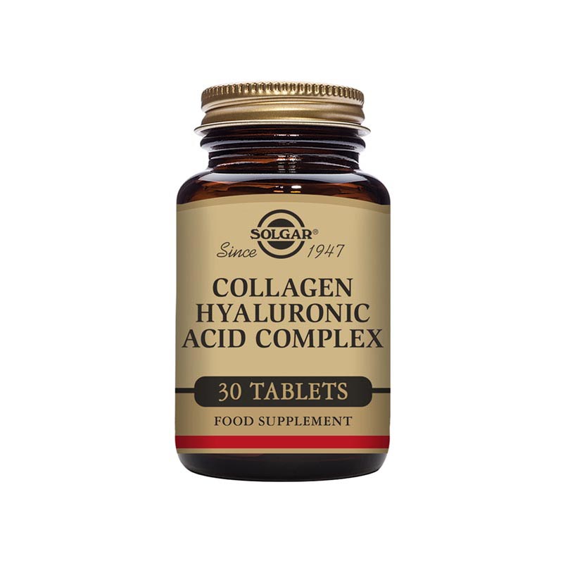 Solgar Collagen Hyaluronic Acid Complex - 30 tablets - Supplement Warehouse