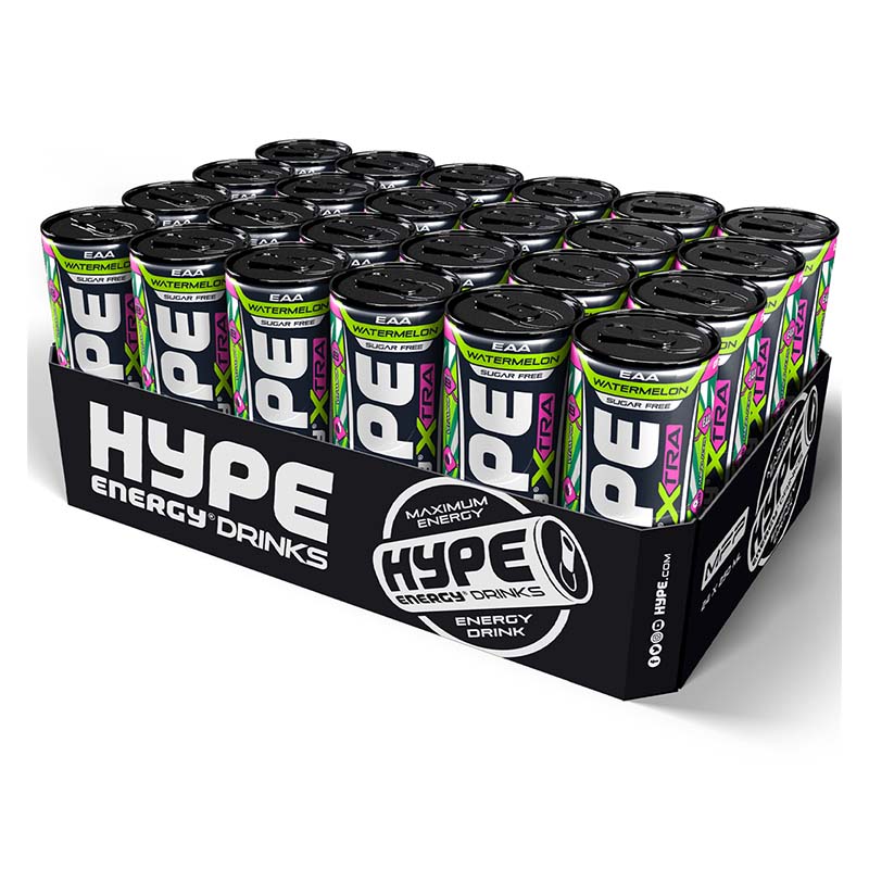 HYPE Xtra Watermelon Zero EAA 24x250ml - Supplement Warehouse