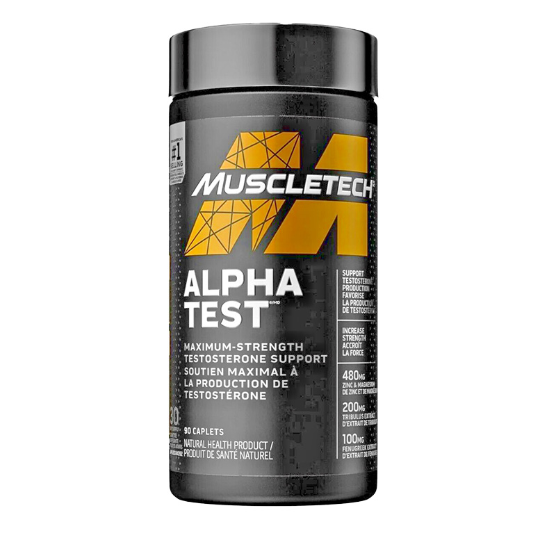 Muscletech Alpha Test 120 Capsules - Supplement Warehouse