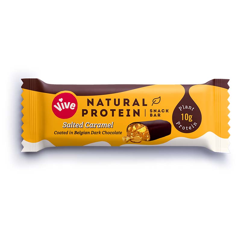 Vive Natural Protein Snack Bar 12x50g - Supplement Warehouse